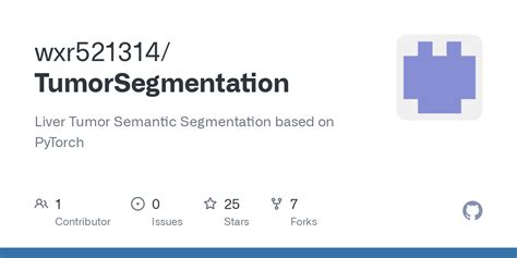 Github Wxr521314 Tumorsegmentation Liver Tumor Semantic Segmentation Based On Pytorch