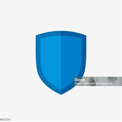 Ikon Perisai Lambang Keamanan Hitam Ilustrasi Stok Unduh Gambar