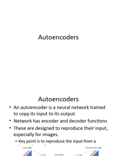 Autoencoders Pdf Learning Algorithms