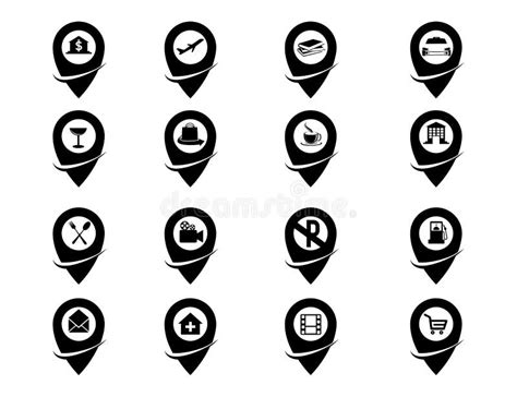 Gps Location Pointer Vectogps Location Pointer Vector Icon Logo Design