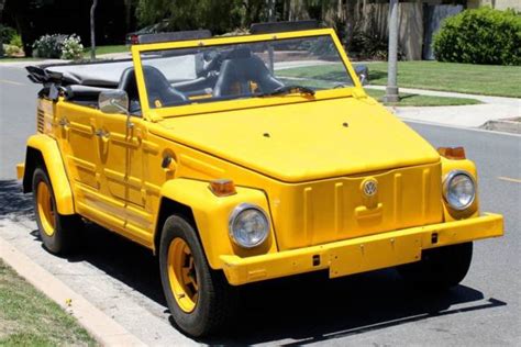 1973 Vw Thing Volkswagen 181 Safari Rebuilt Engine Low Miles Fun Car