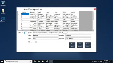 Advance Mcqs Exam Management System In C With Source Code Techprofree