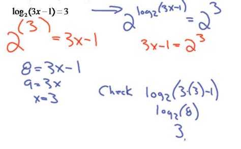 Exponential And Logarithmic Equations