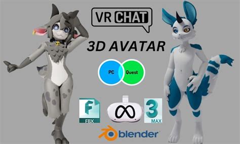 Create Upload Edit To Your Vrchat Avatar Nsfw Avatar Vrc Character For Game By Janetvanger3