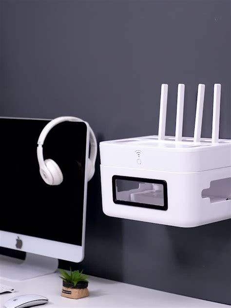 Wall Hanging Wireless Wifi Router Storage Box Buy Wifi Router Storage Box Plastic Storage Box