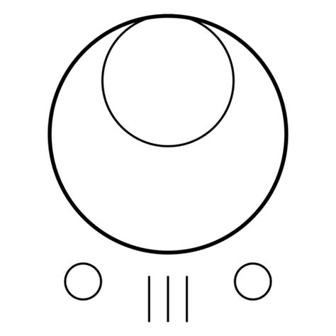 Concentric Circles Shapes PNG SVG Design For T Shirts