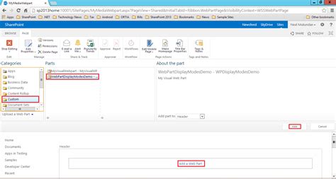 Neal Mukundan SharePoint Handling Page Display Modes In Webpart