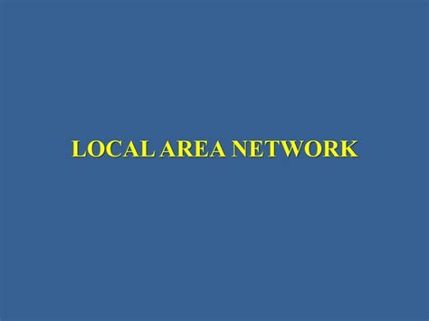 Basic Networking Ppt