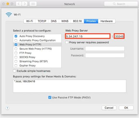 Configure Browser For Proxies On Mac Os Bestproxy