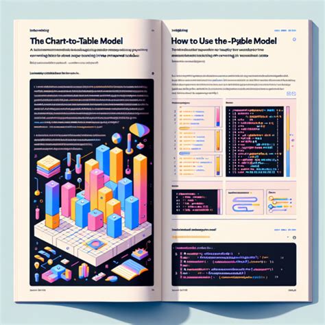 The Chart To Table Model A Guide To Transforming Charts Into