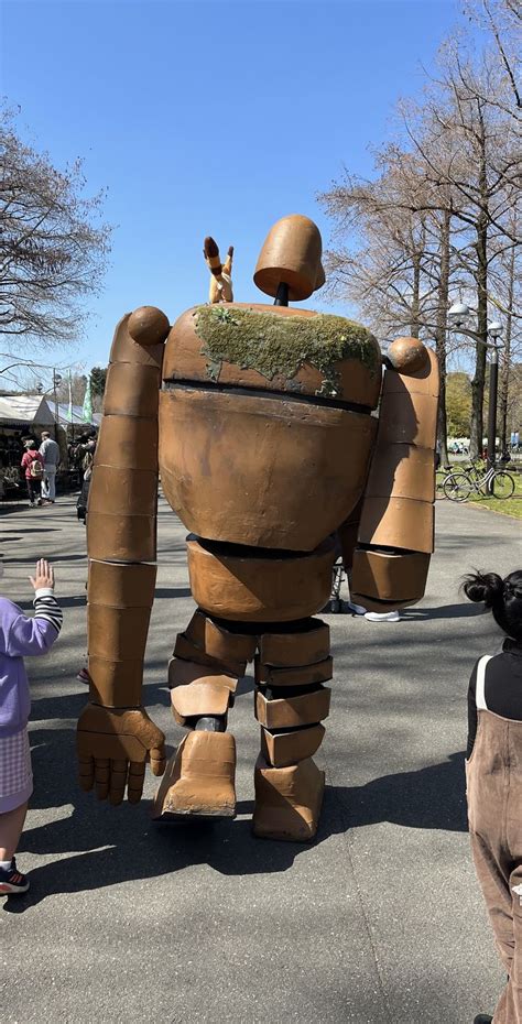 ロボットの散歩 天空の城ラピュタ ももぶろ