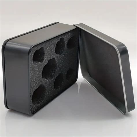 불 용 패턴이 있는 검은색 금속 주사위 상자 주사위를 보관하기 위한 금속 주사위 상자 수집 선물 제공 금속 Temu Republic Of Korea