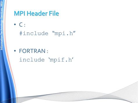 Ppt Mpi Parallel Programming Powerpoint Presentation Free Download