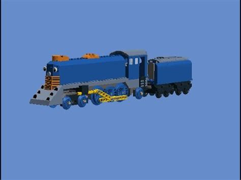 How To Build A Lego Montana The Blue Streamlined Engine Play Safe 4