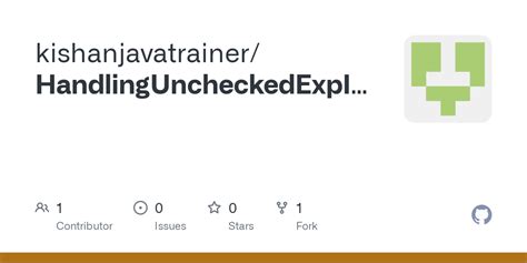 Github Kishanjavatrainerhandlinguncheckedexpinlambda