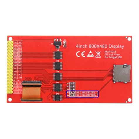 Buy 4 Inch TFT LCD Color Touch Display Screen Module For Arduino Support Mega2560 5V Online At