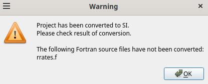 Warnings Occurred When Running Legacy Test Cases In The Latest MFIX Version MFiX NETL Flow