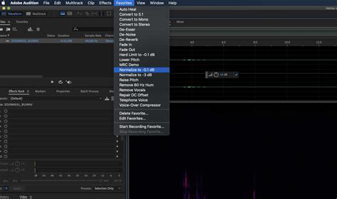 Adobe Audition CC For Beginners Waveform Vs Multitrack