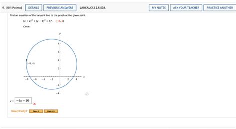 Solved Find An Equation Of The Tangent Line To The Graph At Chegg