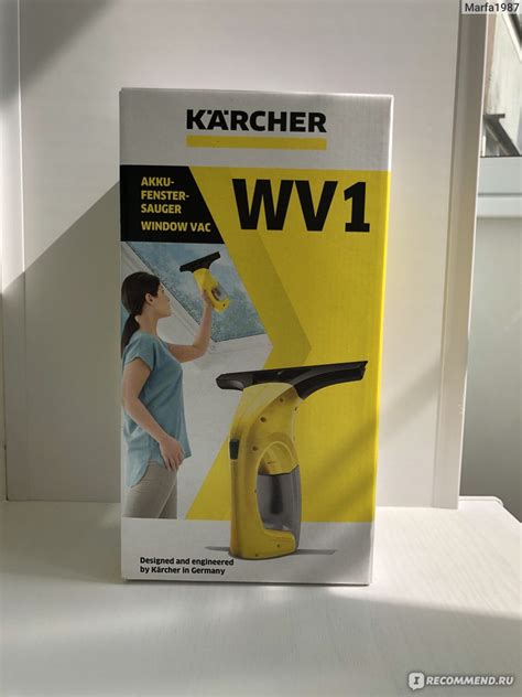 Стеклоочиститель Karcher WV 1 - «Удачное вложение денег для ленивых ...