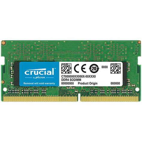 Memória Ram Crucial 4gb Ddr4 2666mhz Cl19 So Dimm 260pin Em Portugal Clasf Tecnologia