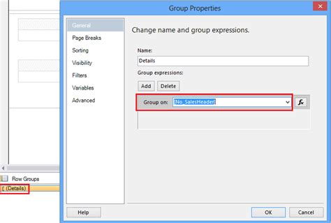 how to print header and details lines in different pages of a rdlc
