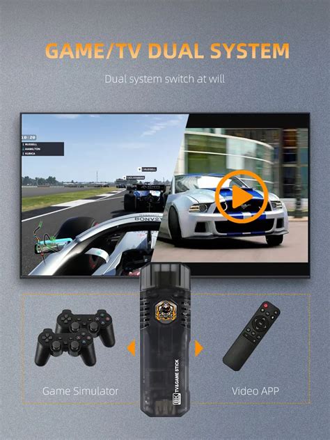 Tg8 Mini Tv Game Stick With Dual System For Ps1 N64 Gba Retro Game