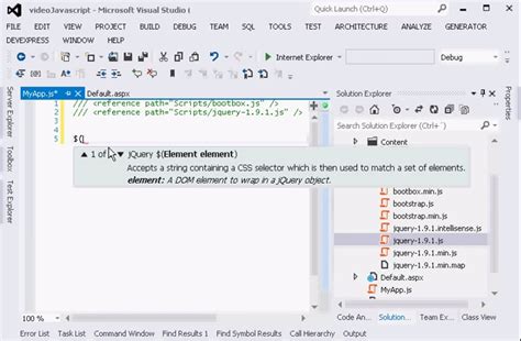 Intellisense And Documentation For Jquery Ides Support Intellij Platform Jetbrains