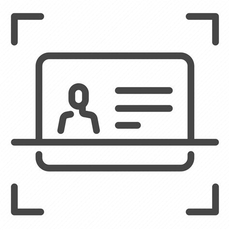 Identity Privacy Id Card Id Scan Authentication Authorization Icon Download On Iconfinder