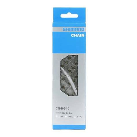Buy Shimano Hyperglide Chain Hg40 116 Links 6 7 8s At Hbs