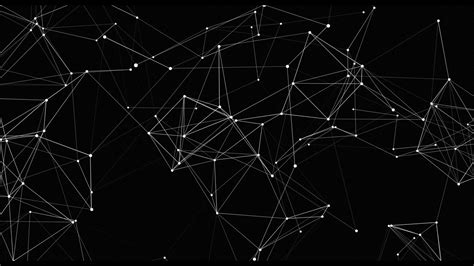 3d Loop Rendered Abstract Plexus Shapes Connection And Web Concept Digital Communication And