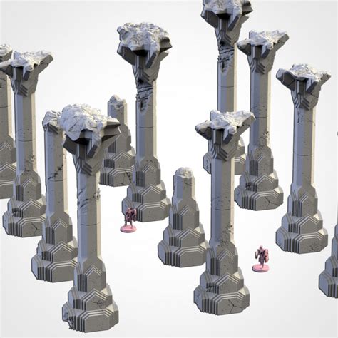 D Printable DWARVEN MINES By Txarli Factory