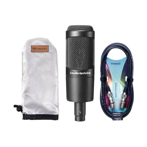 Audio-Technica Kit Microfone AT2035 + Cabo XLR | Kuantokusta