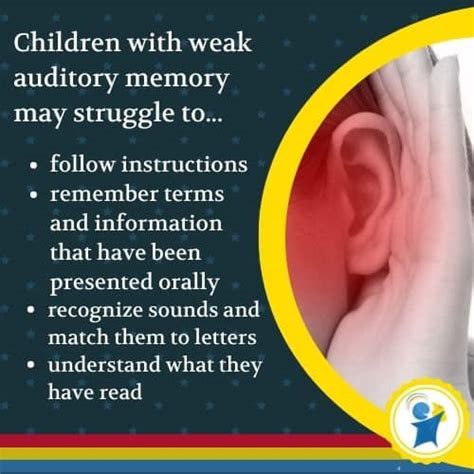 Auditory Memory Importance Test Overcoming Deficits Edublox Online