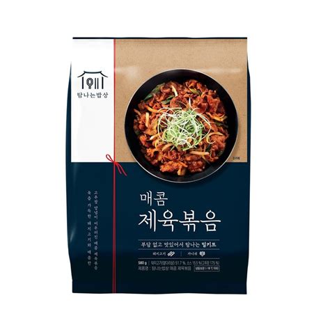 프레시지 탐나는밥상 매콤 제육볶음 홈플러스 택배배송