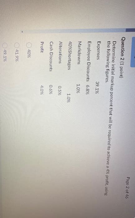 Solved Page Of Question Point Determine Initial Chegg