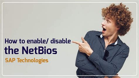 How To Enable And Disable The Netbios Youtube
