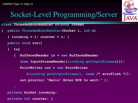 Ppt Comp201 Java Programming Part Iii Advanced Features Powerpoint