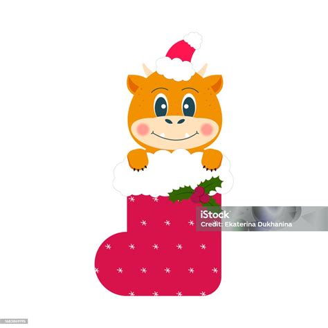 새해 복 많이 받으세요 인사말 카드 2024 만화 플랫 스타일의 귀여운 빨간색과 금색 용 휴일 만화 캐릭터입니다 벡터 그림 2024년에 대한 스톡 벡터 아트 및 기타 이미지