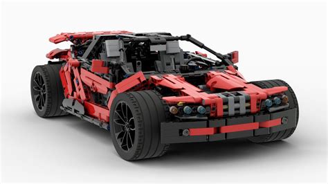 Lego Moc 19704 Rugged Supercar By Didumos Rebrickable Build With Lego