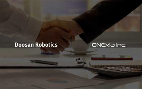 Doosan Robotics Acquires Onexia For 25 9m Boosting Ai Driven Robotics Techedge Ai Posted On