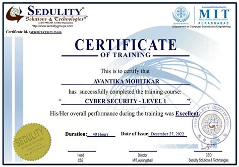 avantika mohitkar on linkedin earn cyber security certificate and gain