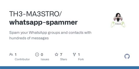 Github Th3 Ma3strowhatsapp Spammer Spam Your Whatsapp Groups And