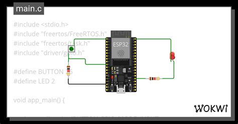 Fakepwmwithbutton Wokwi Esp32 Stm32 Arduino Simulator