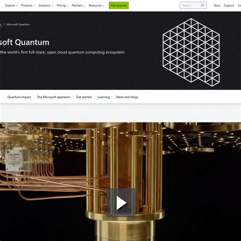 Home Page Of A Cloud Based Platform For Azure Quantum Computing 12 Download Scientific Diagram