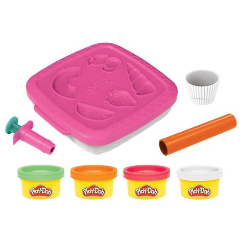 Play Doh Create ‘n Go Cupcakes Playset Play Doh Set With Storage