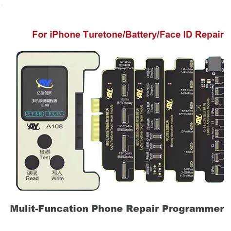 Ay A108 Multi Function Dot Matrix Battery Repair Programmer With 4