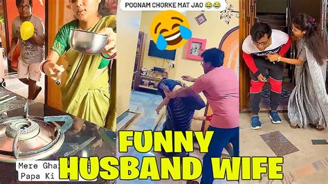 Funny Husband Wife Comedy Clips | Funny Video | Husband wife Prank - YouTube