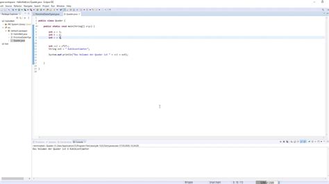 Java Kurs Für Anfänger Deutsch Teil 3 [operatoren Quader Variablen] Youtube