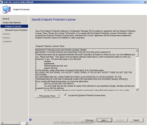 Using Sccm 2012 In A Lab Part 5 Enable The Endpoint Protection Role And Configure Endpoint